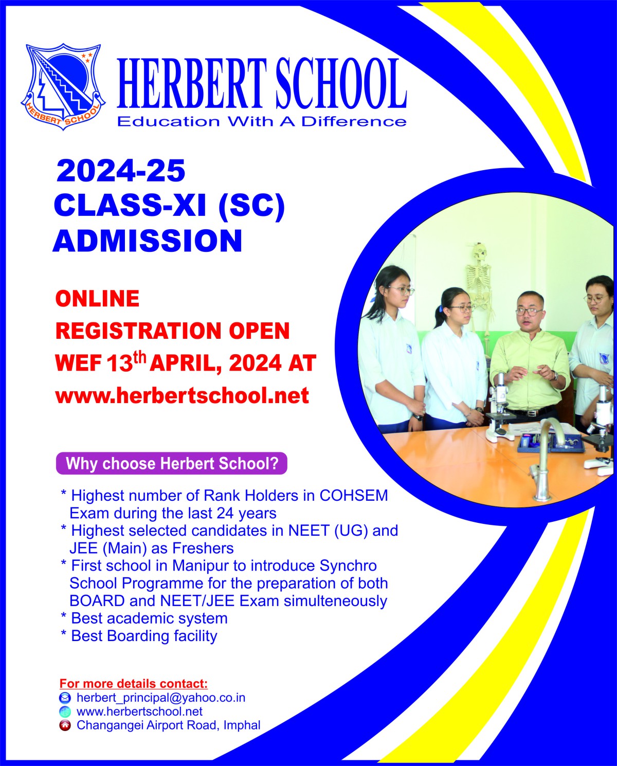 Official Website of Herbert School, Imphal